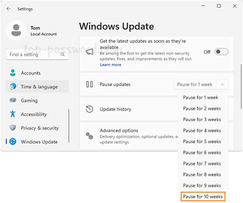 How To Pause Windows Update For Any Amount Of Time In Windows 11 Password Recovery
