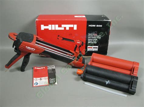 Hilti Hdm Manual Adhesive Dispenser At Carmen Pink Blog