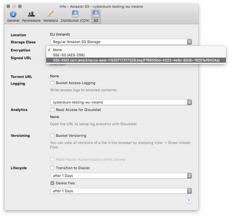 amazon s3 — cyberduck help documentation