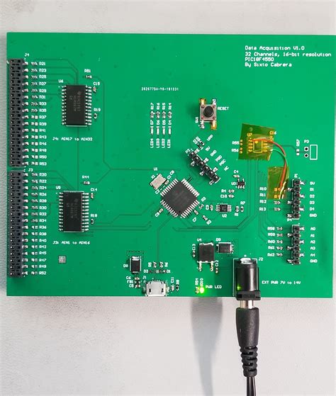 Channel Bit Data Acquisition System PIC F ADS PIC Maker Pro
