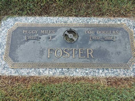 Coy Douglas Foster 1937 2001 Memorial Find A Grave