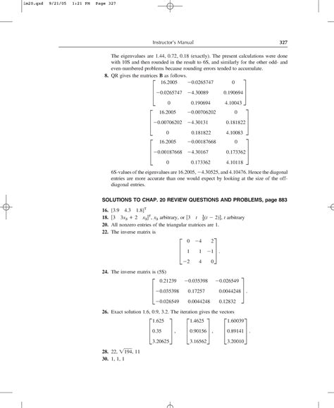 solution manuals of advanced engineering mathematics erwin pdfdrive 112 the eigenvalues