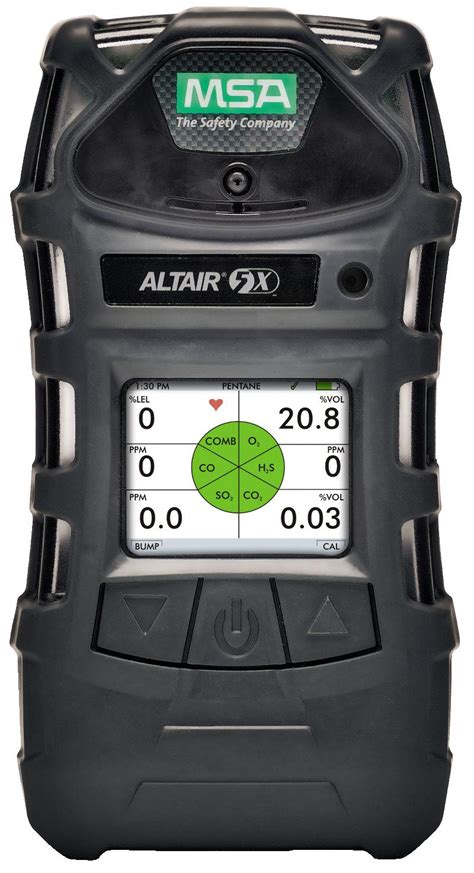 Газоанализатор MSA ALTAIR 5X, O2, CO, H2S, цветной | Вольф Групп