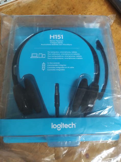 BNIB Logitech H151 Audio Headphones Headsets On Carousell