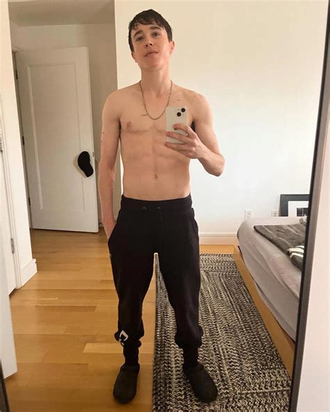 Ripped Elliot Page Bares Insane Abs After Getting Hooked On Boxing