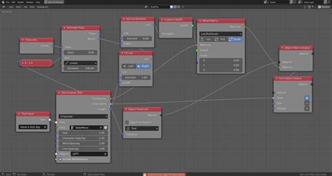 Animation Nodes Letter Text One By One In Correct Location Blender Stack Exchange