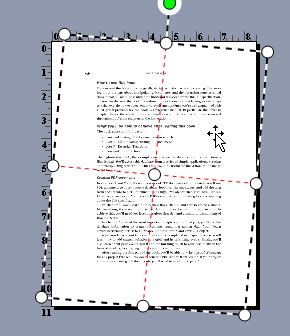 Straighten A Poorly Scanned Text Document With Deskew A I Shelf