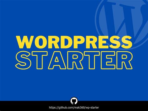 Github Mak360wp Starter Simple Boilerplate Template For Wordpress