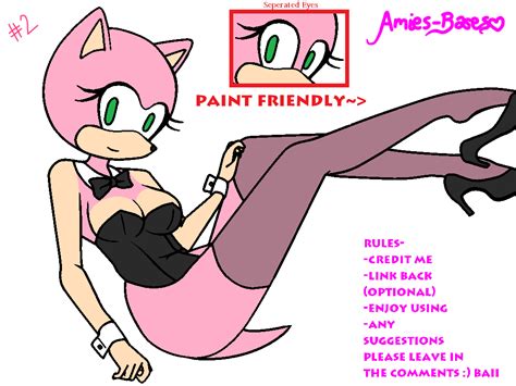 Base 02 Sonic Female Sexy Base By Amies Bases On Deviantart