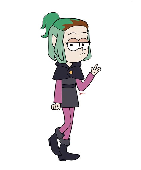 I Drew Amity ~ Gravity Falls Style Theowlhouse