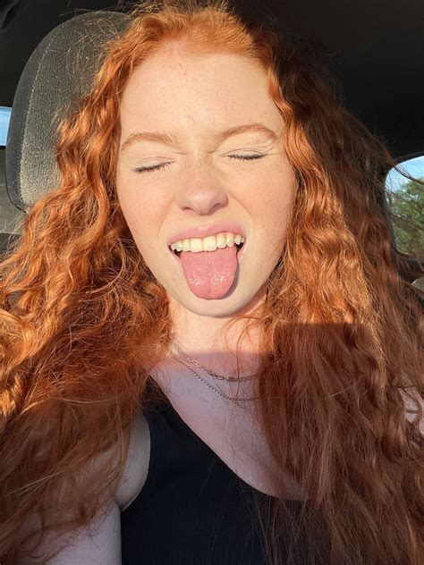 Red Head Trendy Selfie Ideas Cury Hair Red Hair Model Big Forehead Redhead Girl Obx Redheads