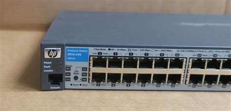 Hp Procurve 2810 24g 24x 1gbe Rj45 4x 1gbe Sfp Rj45 Combo Network Switch J9021a