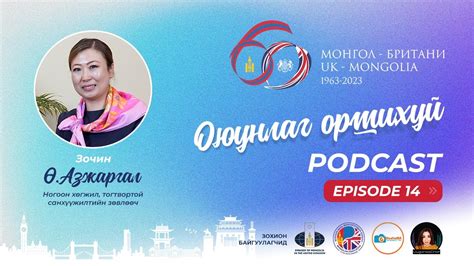 “Оюунлаг Оршихуй” подкаст 14 Ногоон хөгжил тогтвортой санхүүжилтийн зөвлөөч Ө Азжаргал Youtube