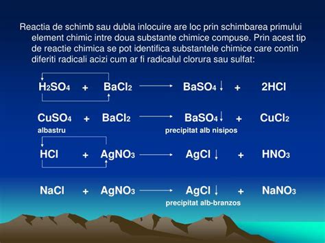 Ppt Reactii Chimice Clasificare Powerpoint Presentation Id 3048152
