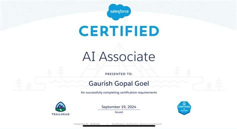 Gaurish Gopal Goel On Linkedin Got Certified At Dreamforce