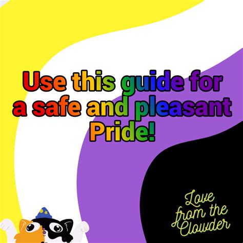 Clowder Pride Safety Guide Suggested 10 Gendermeowsters Ko Fi