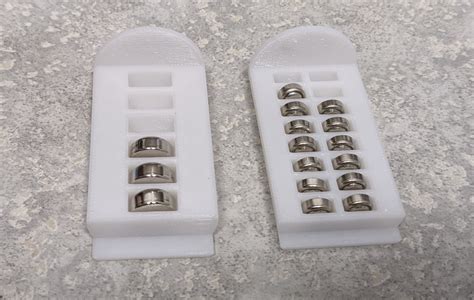 Button Cell Tray For Wall Mounted Battery Organizer By Steve Degroof