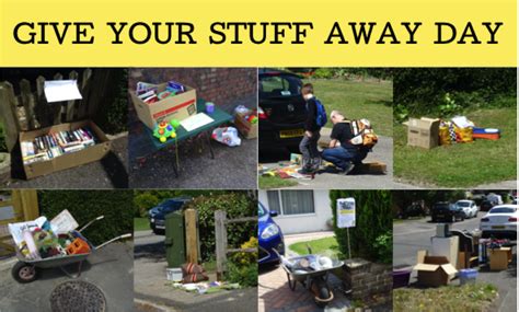 Give Your Stuff Away Day Greening Steyning