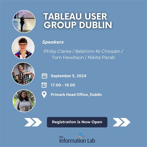The Information Lab Ireland On Linkedin Dublin Tableauusergroup Tableau Usergroup Datafam