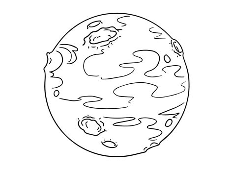 Mars Coloring Pages 1 Printable For Free Download
