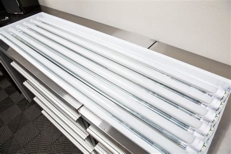 Led Overhead Lights Garage Lighting Fixtures Obsessed Garage