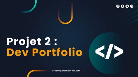 Portfolio Développeur Avec Html Css Javascript Bootstrap Projet 2 Youtube