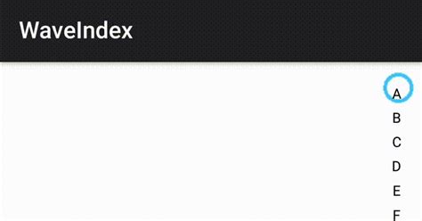 The Xamarin Experience Animated Indexer In Xamarinandroid