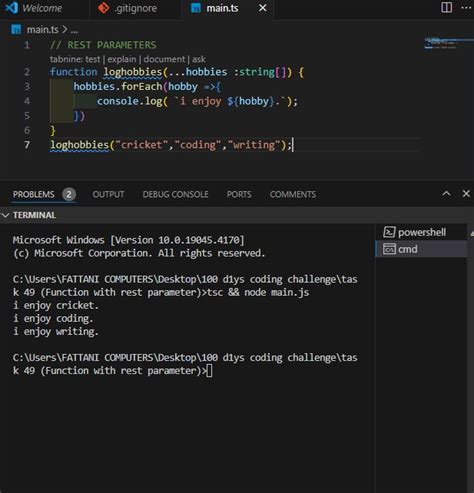 misbah jameel on linkedin rest parameters in typescript hinanaseer