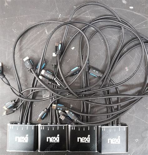 리버네트워크 넥시 2포트 Hdmi Kvm스위치 Nx K 키보드마우스스피커 중고나라