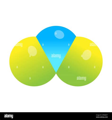Molecular Chain Of Atoms Structure Vector Illustration Shape Or Model Of Connected Molecules