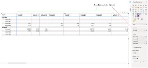 solved hiding measure rows in matrix visual microsoft fabric community