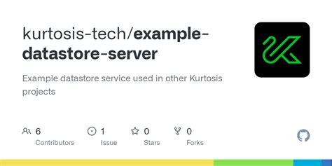 Github Kurtosis Techexample Datastore Server Example Datastore Service Used In Other