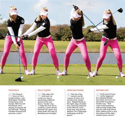 Swing Sequence Brooke Henderson How To Play Golf Golf Digest