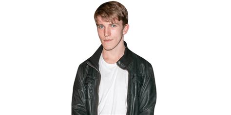 Ewan Mitchell Jacket Half Body Buddy Celebrity Cutouts