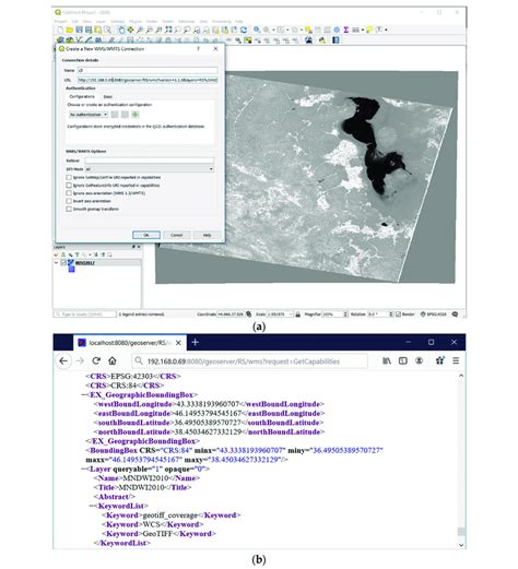 A Adding The Web Map Service Wms Layer Of A Crowdsourced Ndvi
