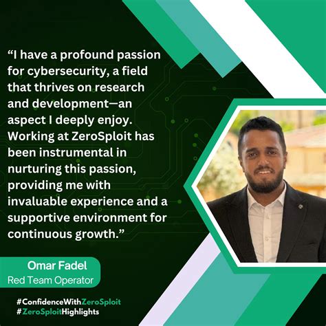 Zerosploit Mea 👨‍💻 Meet Omar Fadel An Experienced Facebook