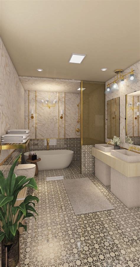 تصميم حمام مستقل