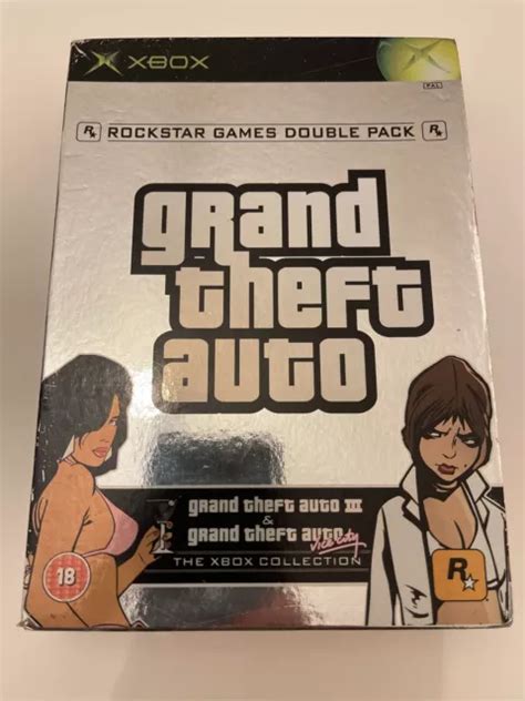Grand Theft Auto Double Pack Vice City And Gta 3 Collection Original Xbox