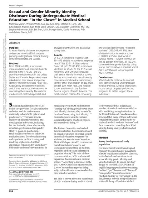 Sexualandgenderminorityidentitydisclosure29 Pdf Lgbt