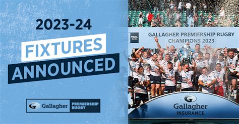 Fixtures Announced For Gallaghers Sixth Year As Title Partner Of