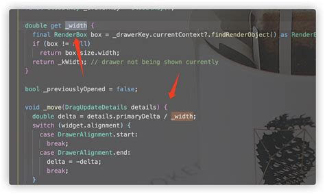 Flutter 自定义drawer的宽度 长情