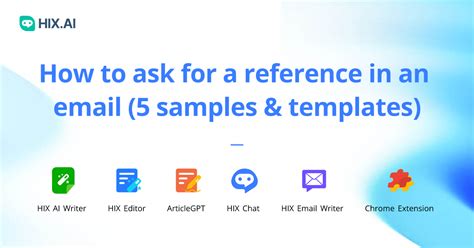 How To Ask For A Reference In An Email Samples HIX AI