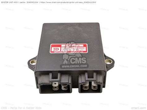 30400mj1004 Ignitor Unit Assy Honda Buy The 30400 Mj1 004 At Cmsnl