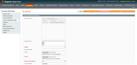 Adding Custom Registration Fields Magento Custom Registraion Fields