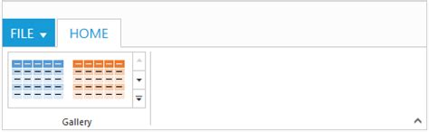 Gallery Ribbon Aspnet Webforms Syncfusion