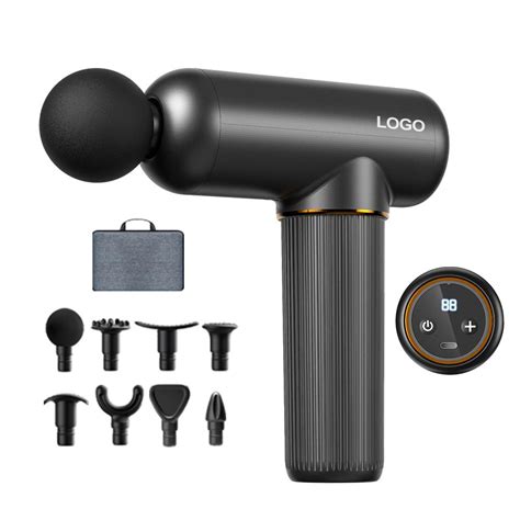 ᐉ Масажер для тіла ручний перкусійний Mx 35 портативний 30 швидкостей Чорний • Краща ціна в