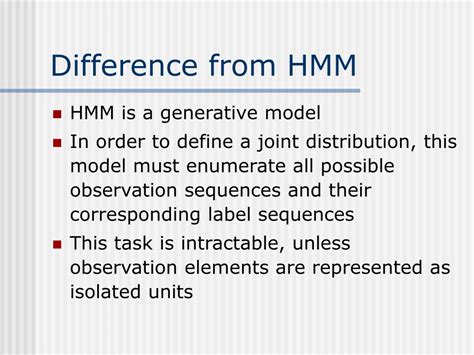 ppt maximum entropy me maximum entropy markov model memm conditional random field crf