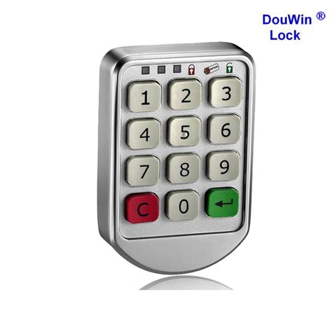 Security Keypad Combination Cabinet Locker For Gym Spa Digital