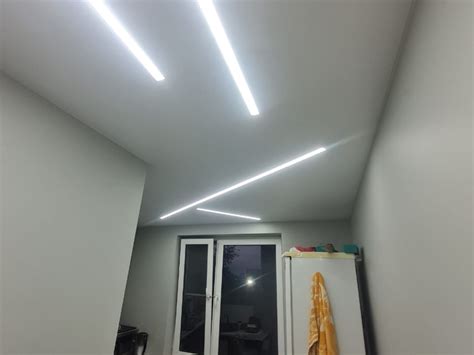 Теневой профиль для натяжных потолков подробно о теневых потолках