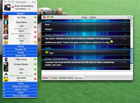 Adium Screenshots